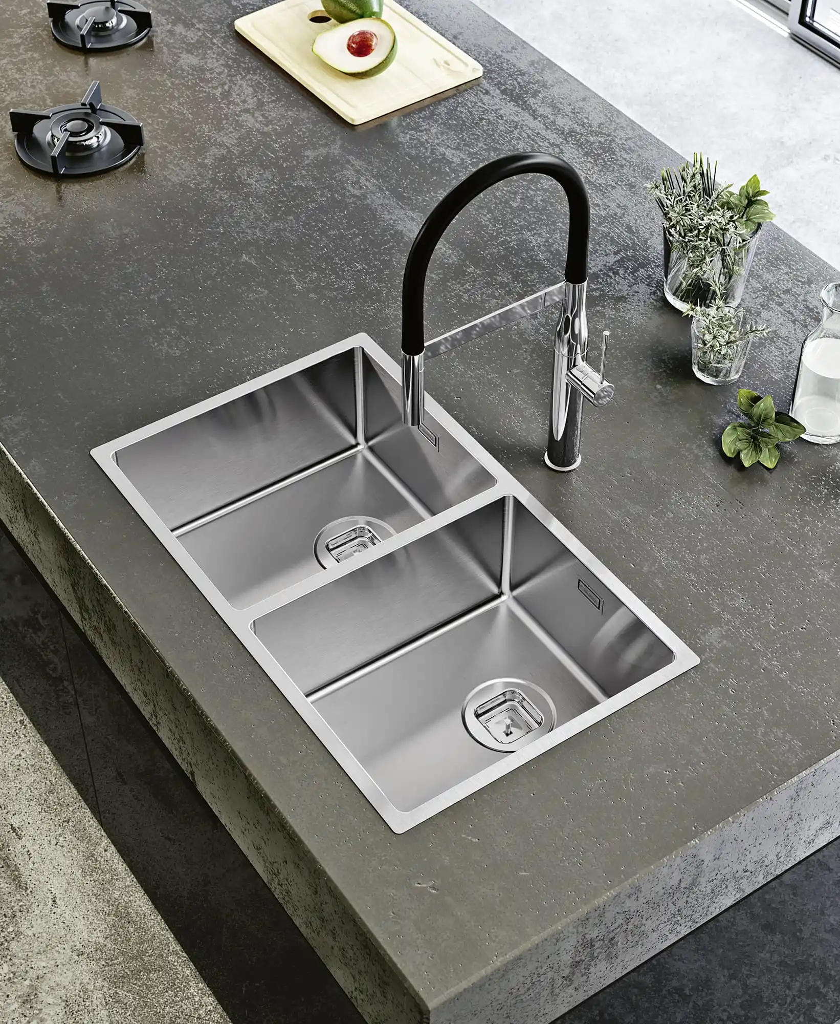 Evier Inox/Granite Franke ⋆ Page 2 à 2 ⋆ Société Brico Bouhlel